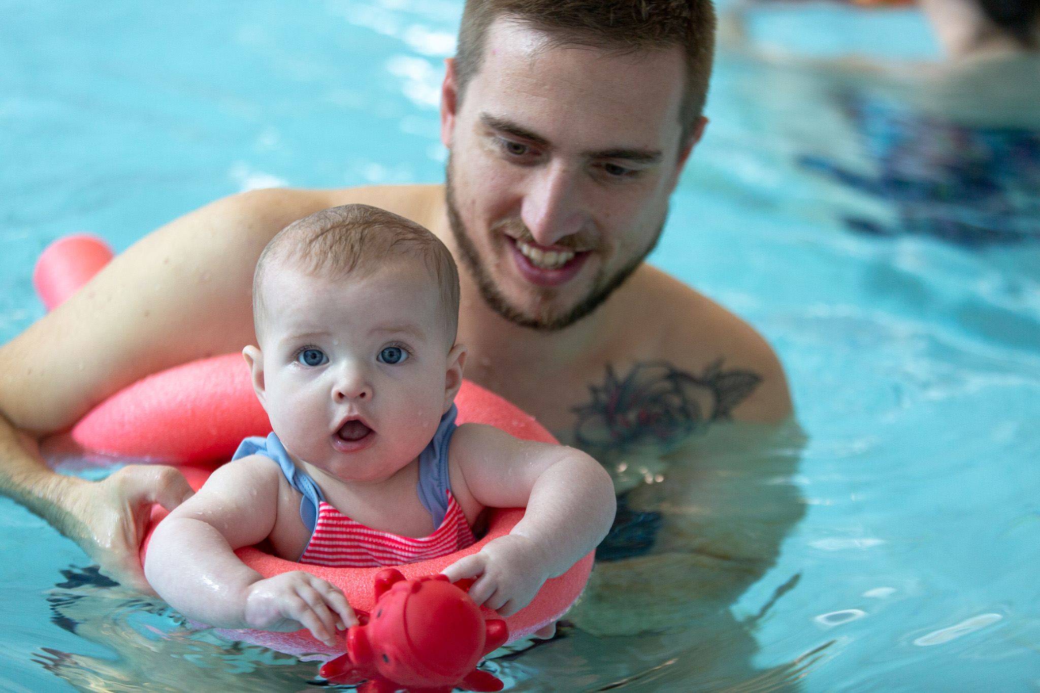 First Swim Nerves? Zoggs’ top tips on Making the Pool fun for First ...