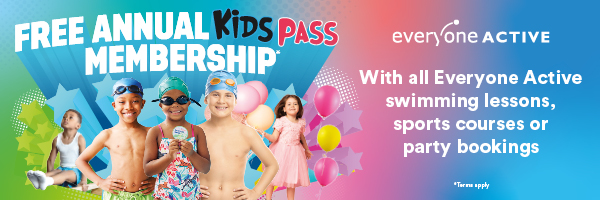 FREE 12 Month Kids Pass - Everyone Active