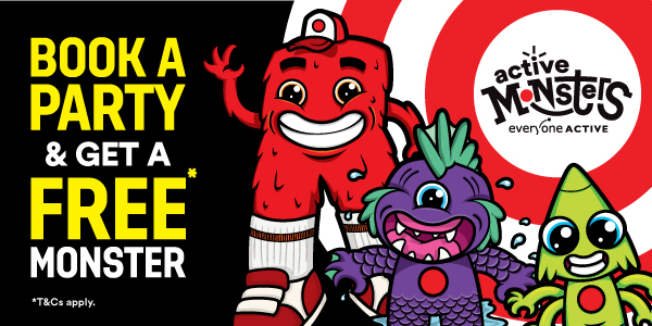 Book a party & get a free monster - Everyone Active